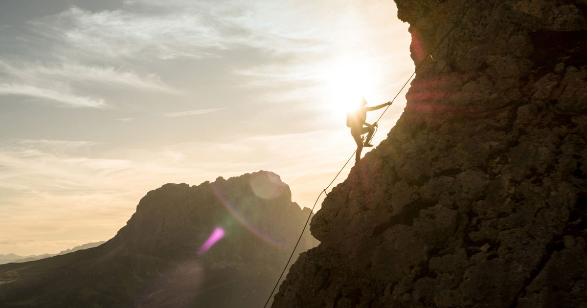 Via Ferrata w Południowym Tyrolu